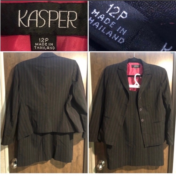 Kasper | Skirts | Kasper Petite Skirt Set | Poshmark